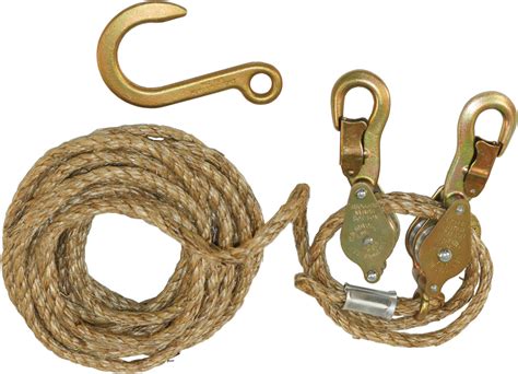 Hastings 3515 Double Sheave Self Locking Block Each Western Safety