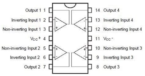 tl074 application circuit and tl074 pinout amplifier circuit