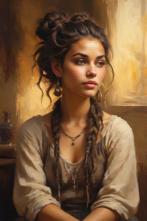 Alluring Gypsy Girl By Art For Art Sake On Deviantart