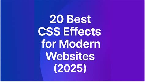20 Best Css Effects For Modern Websites With Examples Technology Design Bootstrap Template