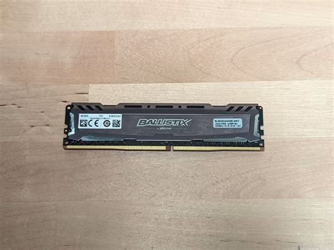 Crucial Ballistix X GB DDR MHz Memory On Jawa