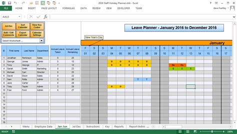 Employee Leave Tracker Excel 2024 Elane Harriet