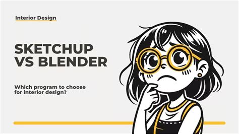 ᐈ Sketchup Vs Blender Which Program To Choose For Interior Design ️ Blog