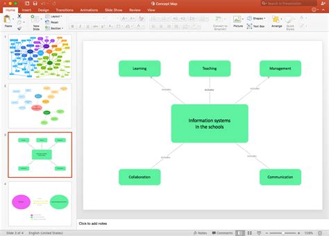 How To Make A Concept Map In Word Map