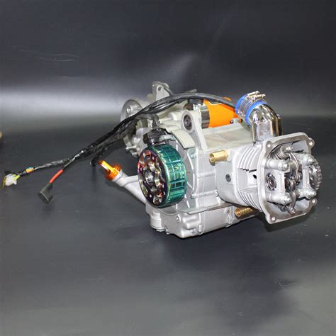 Двигатель qmb 157 200 cc полный комплект для китайского скутера водяное ...