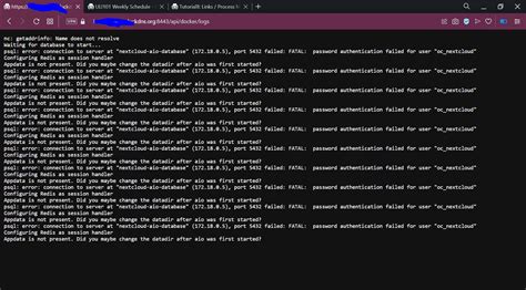 Nextcloud Aio Setup Problem 📦 Appliances Docker Snappy Vm Ncp Aio Nextcloud Community