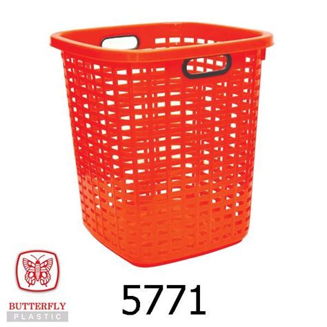 Plastic Rectangular Basket Supplier Butterfly Household Plastic