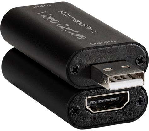 KanexPro CON GAMECAP HDMI 1080p USB 2 0 Gaming Capture Dongle Capture Stream Record From An