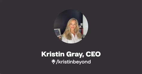 Kristin Gray Ceo Instagram Tiktok Linktree