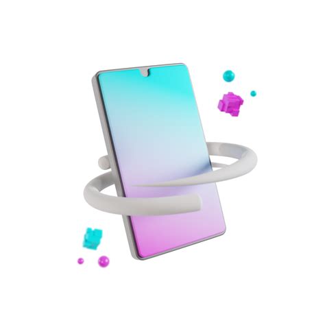 3d Smartphone Icon 12421748 Png
