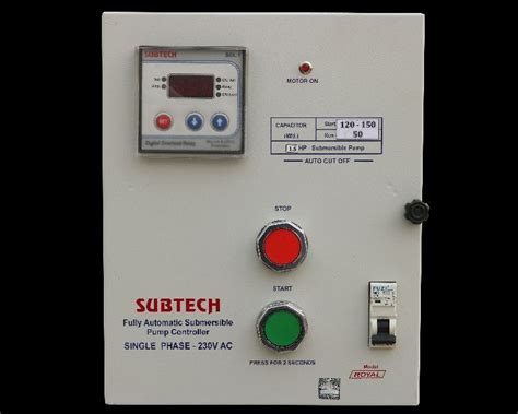 Two Phase Motor Starter Control Panel Subtech Electronics