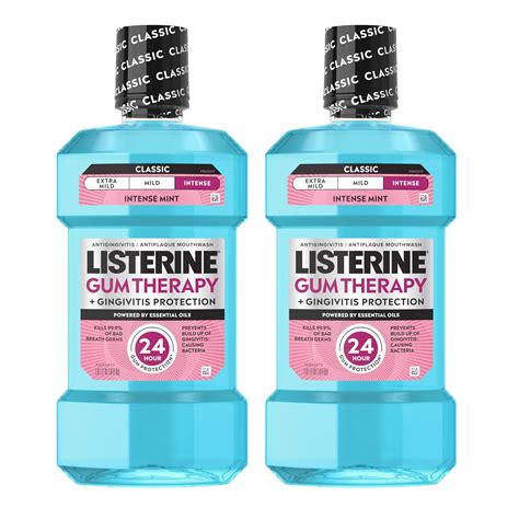 Listerine Gum Therapy Intense Antiseptic Mouthwash