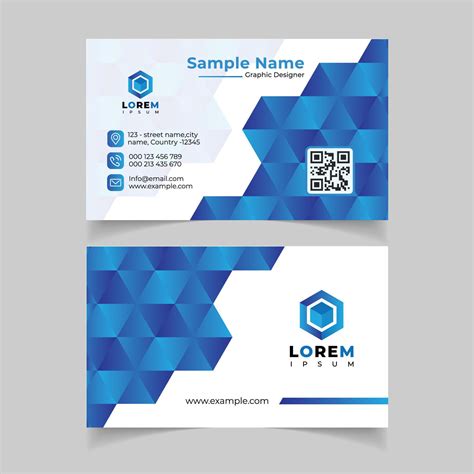 Corporate And Creative Business Card Design Template 10913010 Vector
