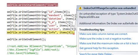 Parse Logfile With Inconsistent Data To Xml Structure Using C Stack