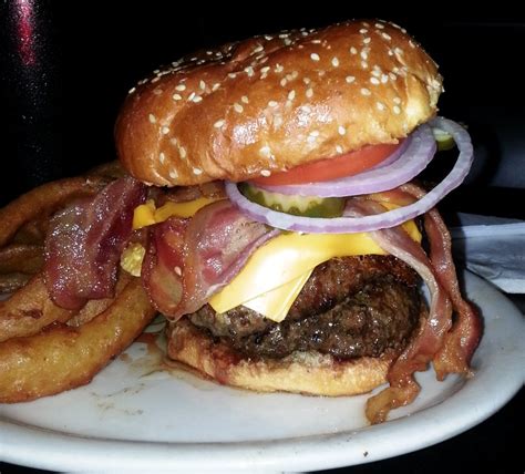The Vortex Bar And Grill Double Bypass Burger Atlanta Ga Food