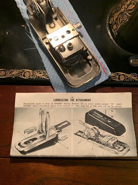 Lubricating A Vintage Singer Buttonholer Rsewingmachinerepair