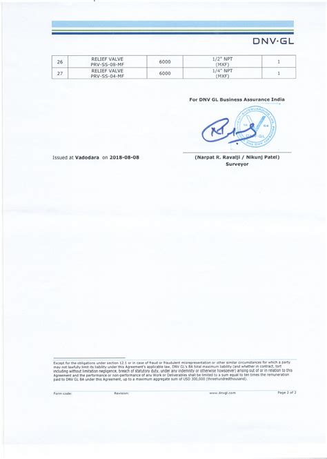 Certificate Panam Engineers Ltd