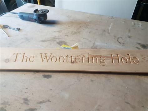 CNC Lettering Weyford