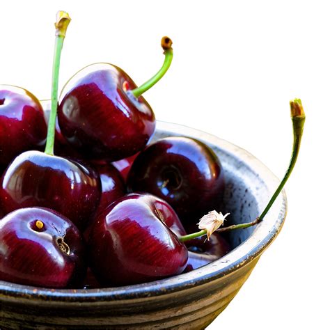 Download Cherries In Bowl Png Uaf43