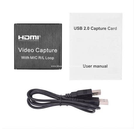 K HDMI Video Capture Card P Game Capture Card USB Recorder Box Device Price In