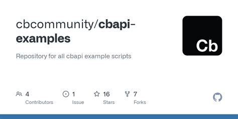 github cbcommunity cbapi examples repository for all cbapi example