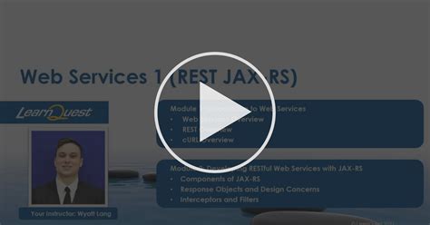 Introduction Jax Rs Restful Web Services Coursera