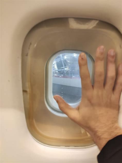 Size Of A Concorde Window Human Hand For Scale Rmildlyinteresting