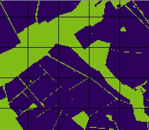 Regridding Binary Land Cover Data In A Raster Image ResearchGate