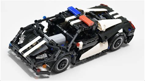 Rc Police Supercar Lego Technic Youtube