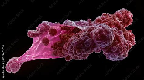 Sarcoma Cells Found In Connective Tissues Like Bones And Fat These