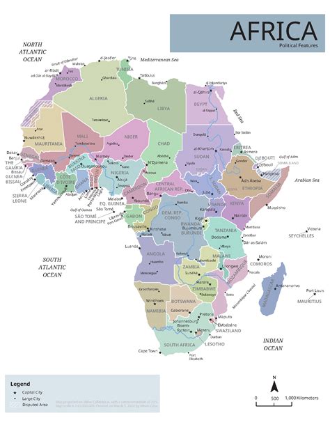Political Boundaries Of Africa