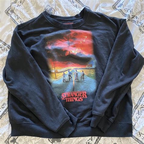 Stranger Things Sweater Size 2xl Was Only Worn Depop