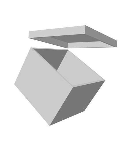 Box Floating Box Open Box Free 3d Model Cgtrader