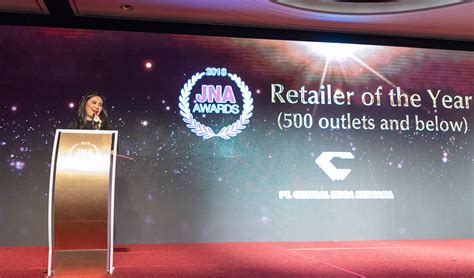 Pt Cmk Terpilih Sebagai Retailer Of The Year Pada Jna Awards…