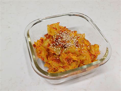 알배추 요리 알배추된장무침 레시피