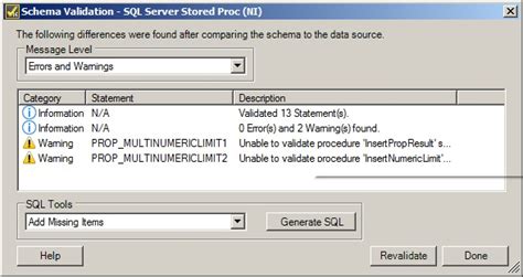 Solved Sql Database Schema Issues Generic Vs Sql Stored Proc Ni Community