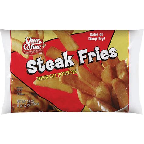Shurfine Thick Cut Steak Fries 28 Oz Bag Shop Walter Mart