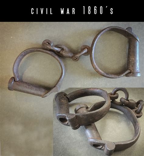 For Sale Rare Antique Civil War And Western 1880s Sheriffs Handcuffs