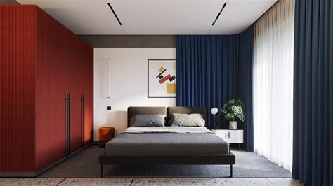Red And Blue Bedroom Bedroom Makeover In Navy Blue White And Red
