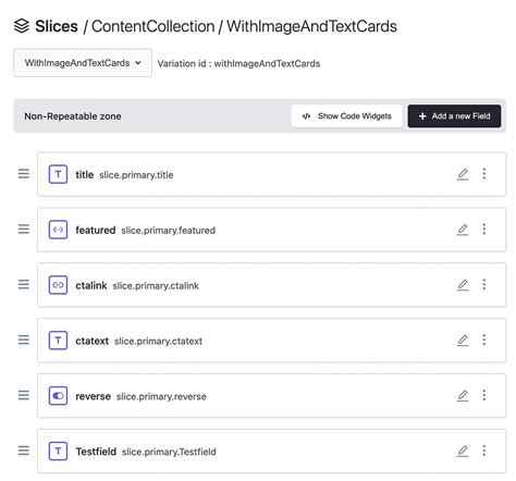 bug report slice fields with uppercase characters are ignored in