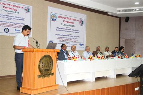 National Workshop On Cryptology 2018