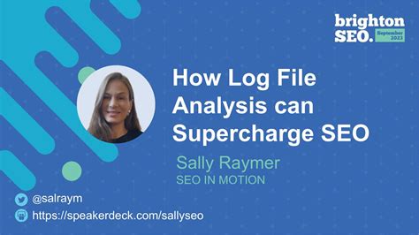 How To Supercharge Your Seo With Log File Analysis Speaker Deck