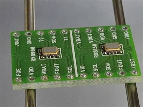 Rtc Rx8900 And Rx8130 Testboard Alains Projects
