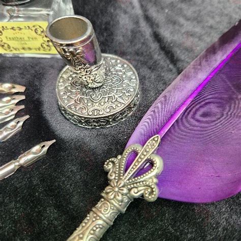 Feather Quill Writing Set