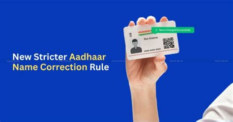 Aadhar Name Correction Now Requires Gazette Notification