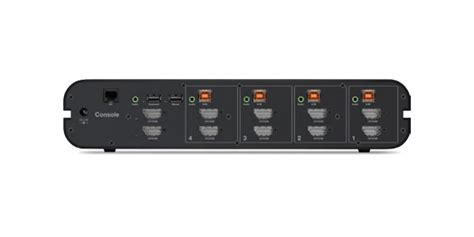 Belkin 4 Port Dual Head DP HDMI BELKIN F1DN204KVM UNN4 Data Systems