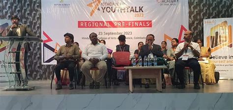Selvi Sekar On Linkedin Participated As A Jury In Ict Regional Youth Talk At Coimbatore Hindustan