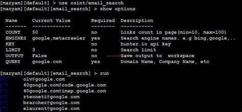 simple to use osint open source investigation framework maryam