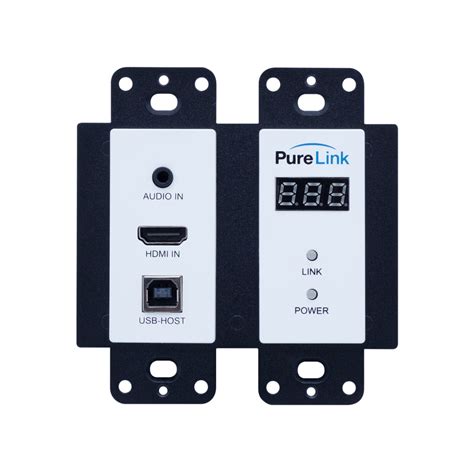 4k 60 Hdmi And Usb Km Double Gang In Wall Av Over Ip Encoder