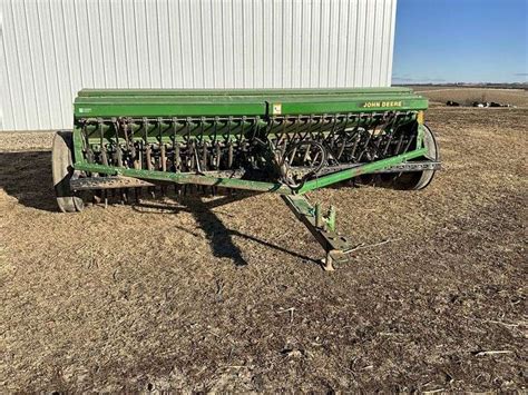 John Deere 450 Grain Drill 13 Grass Seeder 7 Hamilton Maring